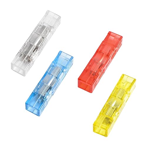 20Pcs Plug-in Quick-Connect Terminal Blocks, 1-in-1-out Wire Connectors ...