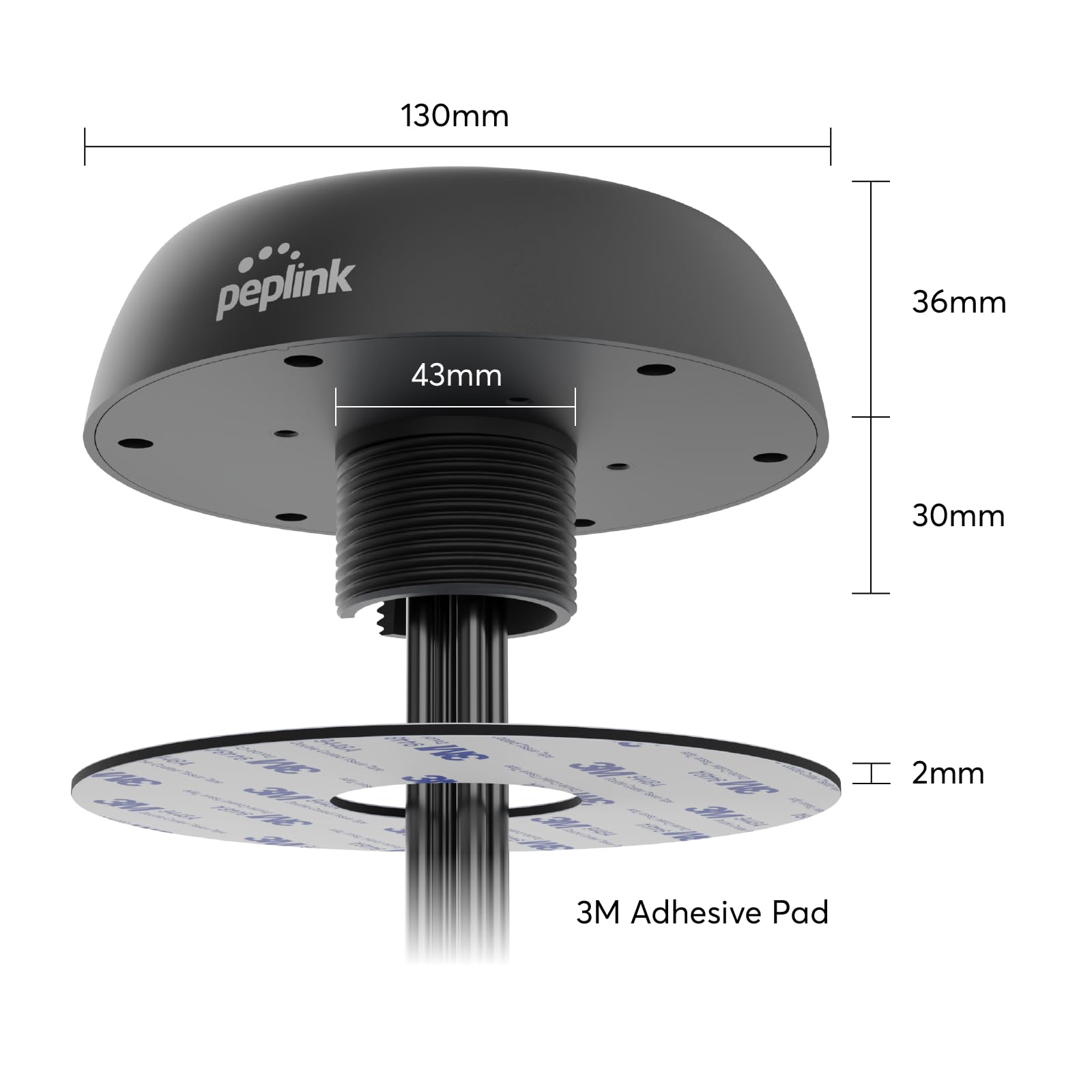 Mua Peplink Cellular Antenna Mobility 40G | 5G/LTE Ready 4x4 MIMO Multi ...