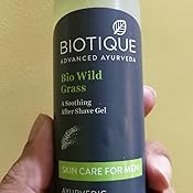 Buy Biotique Bio Wild Grass A Soothing After Shave Gel For Men, 120Ml ...