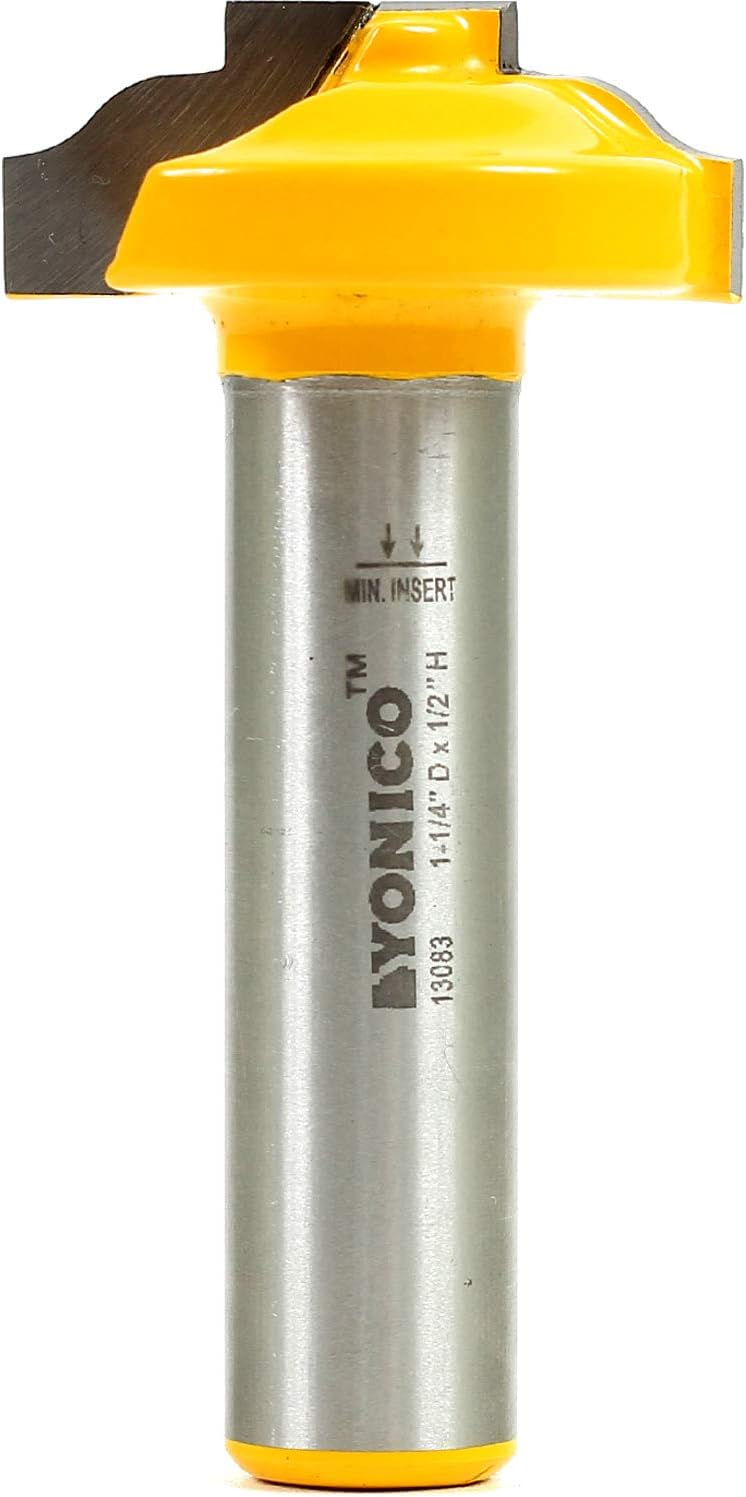 Yonico 13083 Ogee CNC Cabinet Door Rail & Stile Router Bit 1/2-Inch ...