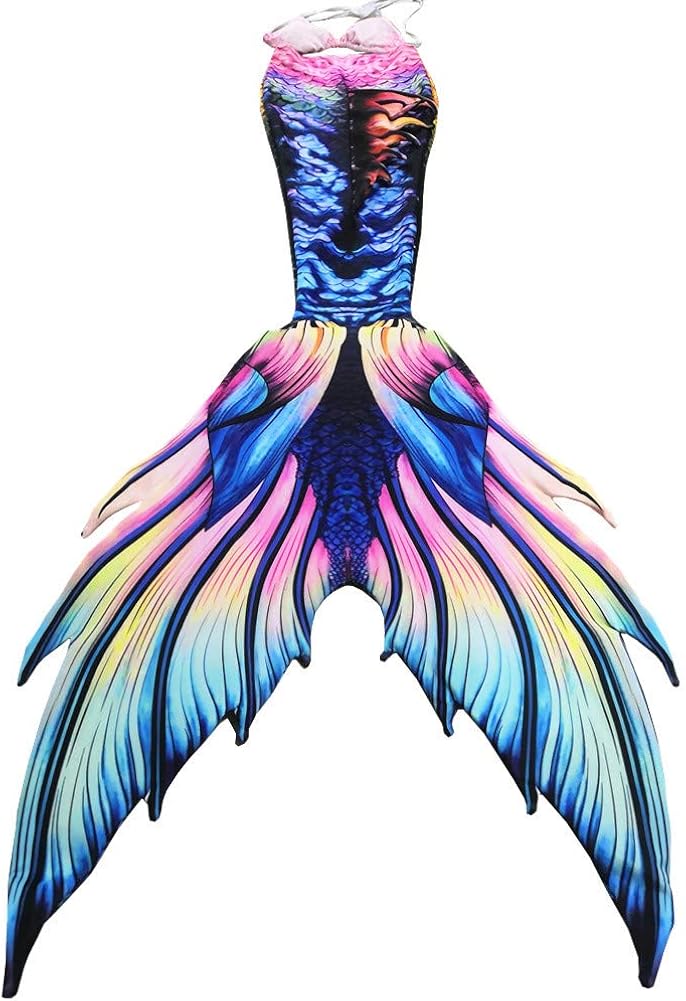Amazon.com: Big Mermaid Tail for Adult Women Men Mermaid Tail with ...