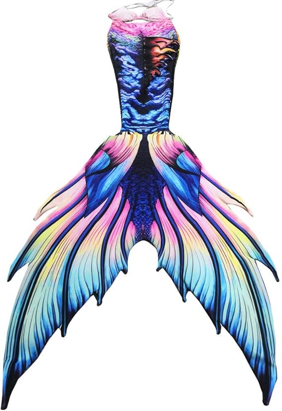 Amazon.com: Big Mermaid Tail for Adult Women Men Mermaid Tail with ...