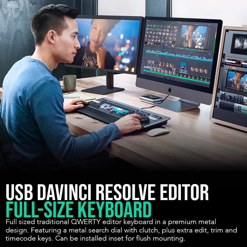 Diseño blackmagic USB Davinci Resolve Editor del editor