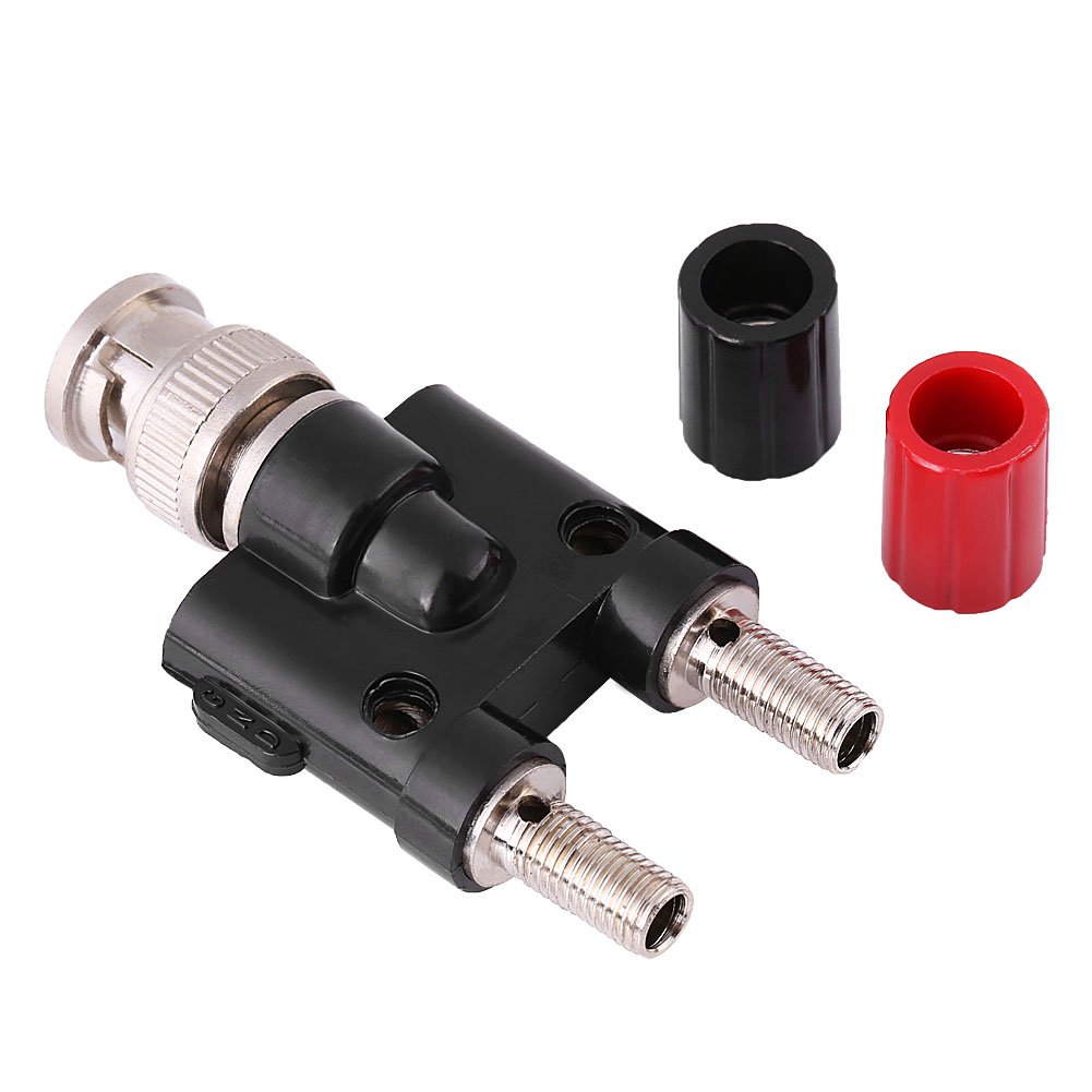 BNC auf Bananenstecker, HT311 BNC auf 4 mm Hantek Professional Bananenstecker BNC-Doppelstecker ...