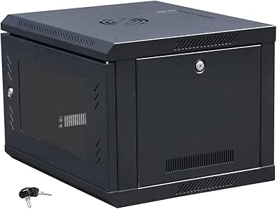 Amazon.com: ZENY 6U Wall Mount Network Server Data Cabinet Enclosure ...