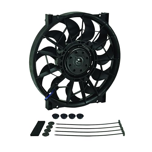 Electric Cooling Fan, HO RAD, 12 in Fan, Push/Pull, 2000 CFM, 12V ...