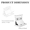 3Pcs 8080 Series Aluminum Profile Corner Brackets 90 Degree Angle ...