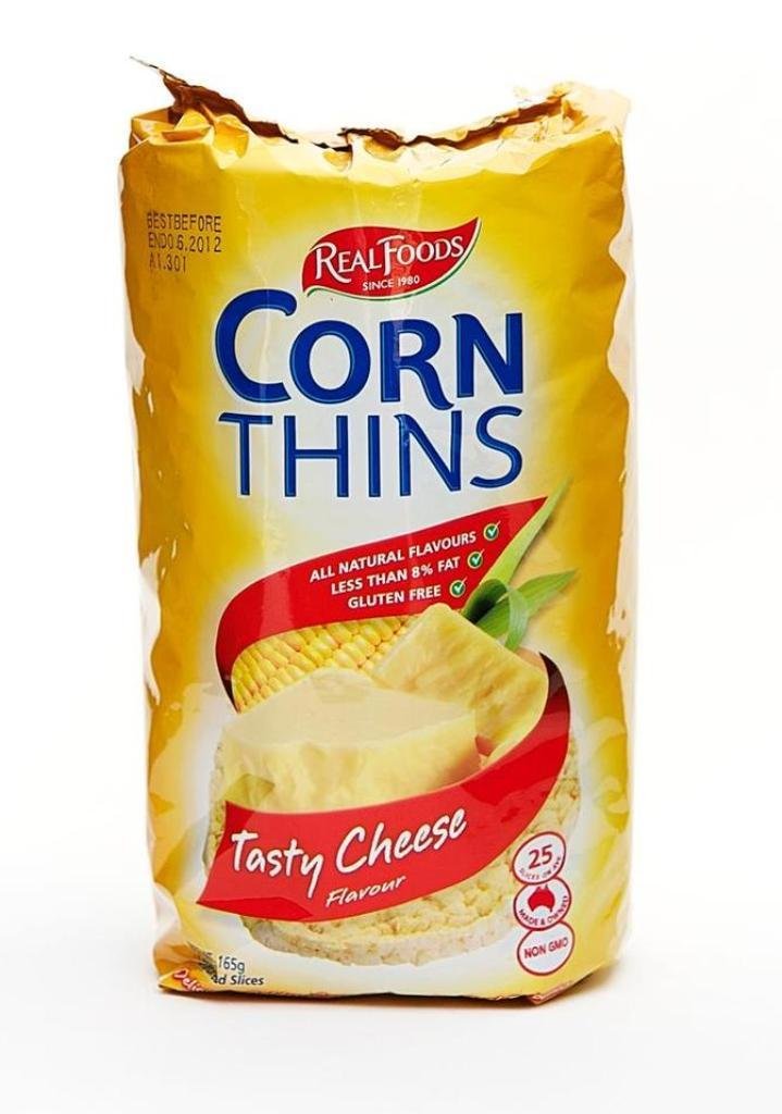 Amazon.com: REAL FOODS CORN THIN SESAME ORG, 5.3 OZ (6 pack)
