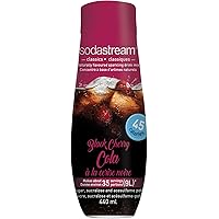 Amazon.com: SodaStream Black Cherry Cola Syrup, 14.8 Fluid Ounce ...
