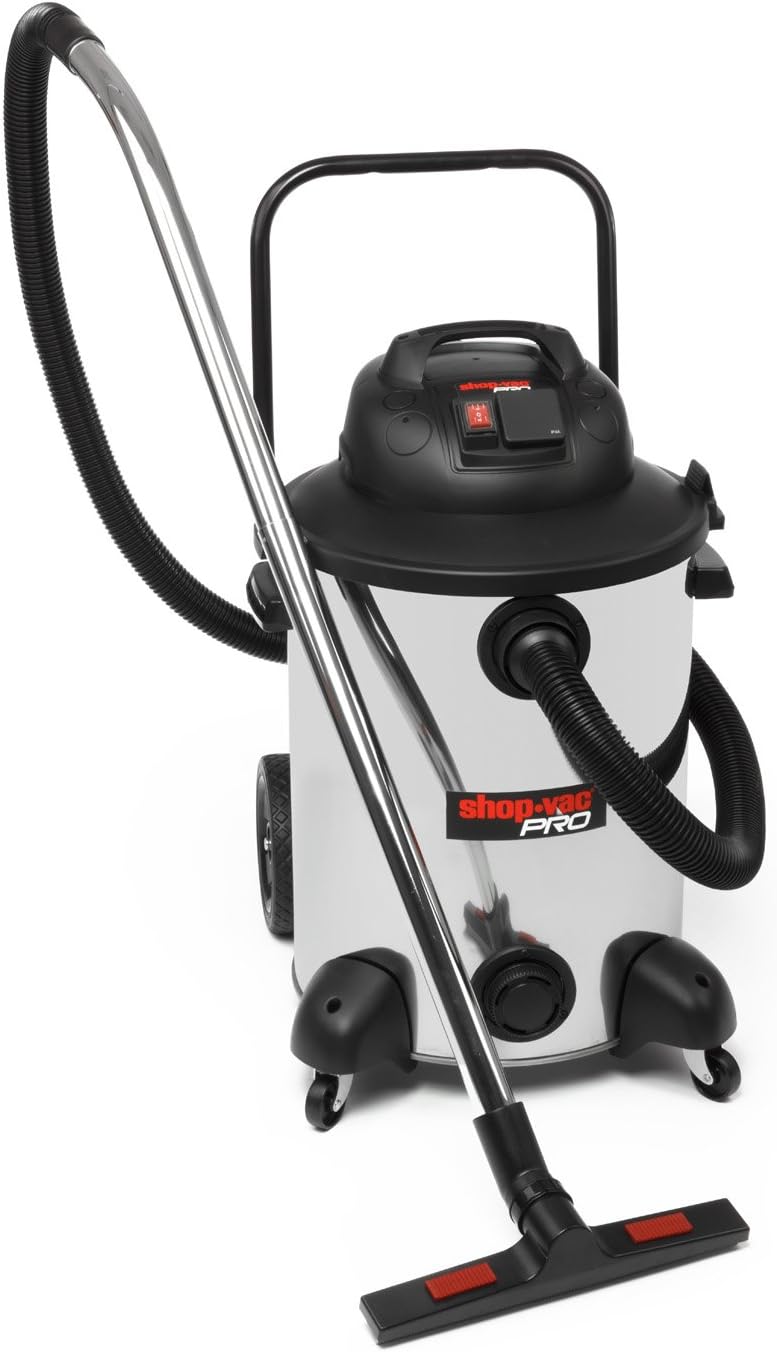 Shop Vac 9274624 Pro Synchro Stainless Steel Wet-Dry Vacuum Cleaner, 60 ...