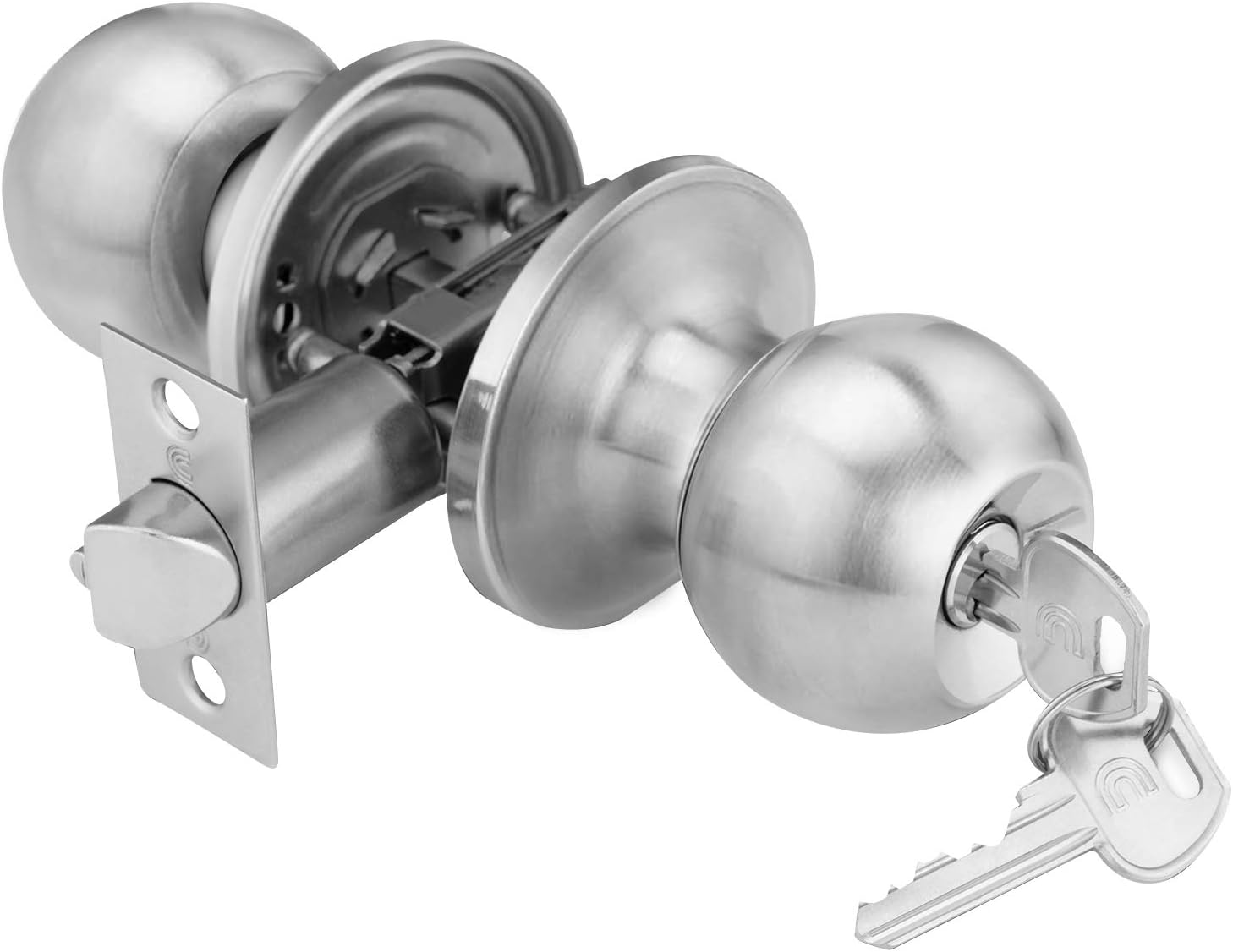 XFORT® Entrance Lock Set, Modern Design Door Lock with Key, Premium ...