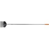 Amazon.com : Corona RK 62060 Fixed Tine Shrub Rake, Aluminum Handle, 8 ...