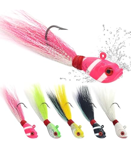 Xfishman Bucktail Jigs Saltwater Department Store Hair L Dr.Fish 5pcs