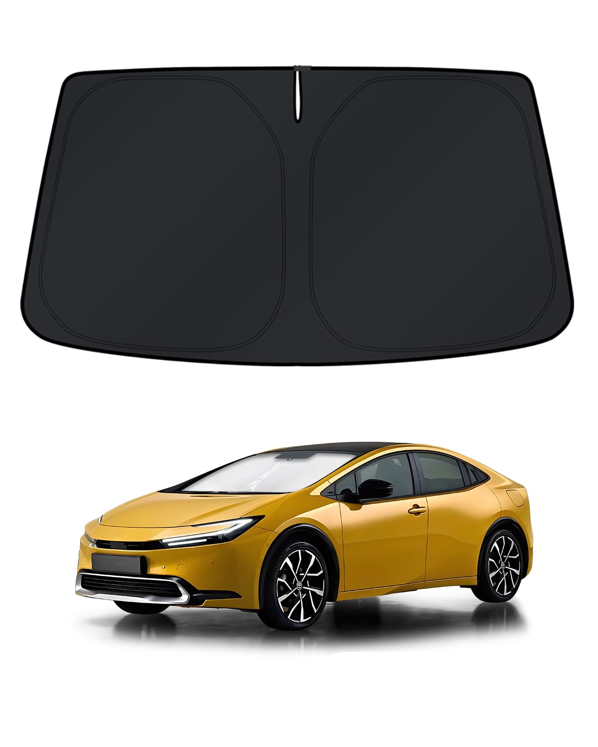 KUST Windshield Sun Shade for Toyota Prius 2023 2024 2025 2026 Window ...