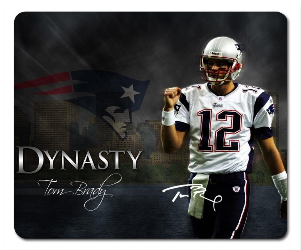 Tom Brady NFL New England Patriots Mouse Pad: Amazon.co.uk: Office Products