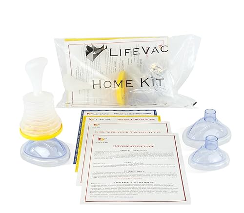 LifeVac Home Kit - Portable Suction Rescue Device, First Aid Kit for ...