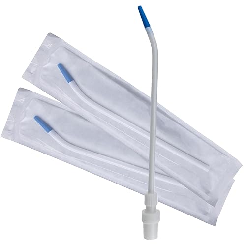 20 PCs Dental Grade Sterile Plastic Surgical Aspirator Tips with ...