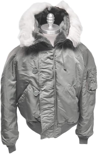 Amazon.com: Made in USA Cold Weather N-2B Parka Pilot Military Bomber ...
