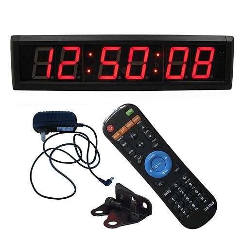 Ledgital Countdown Timer Cock, Digital Wall Clock for Conference/Church ...