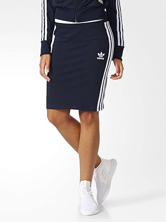 adidas Women's 3 S Midi Skirt: Amazon.co.uk: Clothing