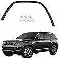 Amazon.com: Silscvtt Black Plastic Front Passenger Side Fender-Flare ...