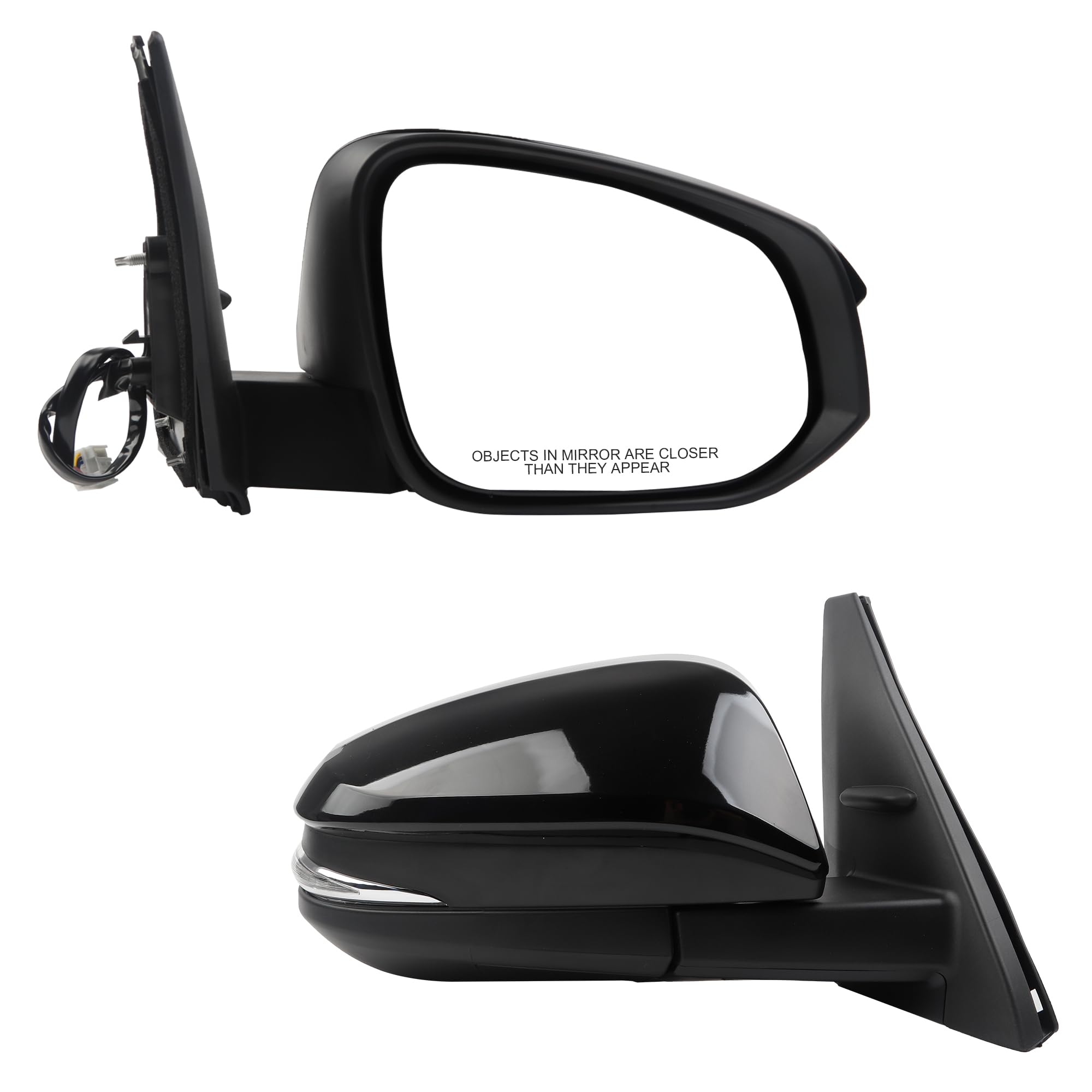 Dasbecan Right Passenger Side Door Mirror Assembly Compatible with ...