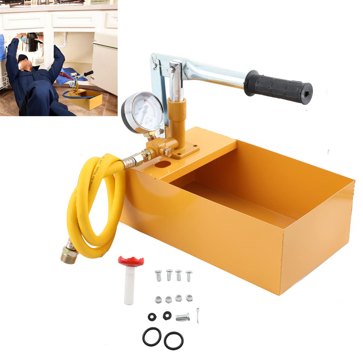 Mua QAVODB 1/2 Inch Filling Pump, Hand Pump, 25 kg, 2.5 Mpa, Manual ...