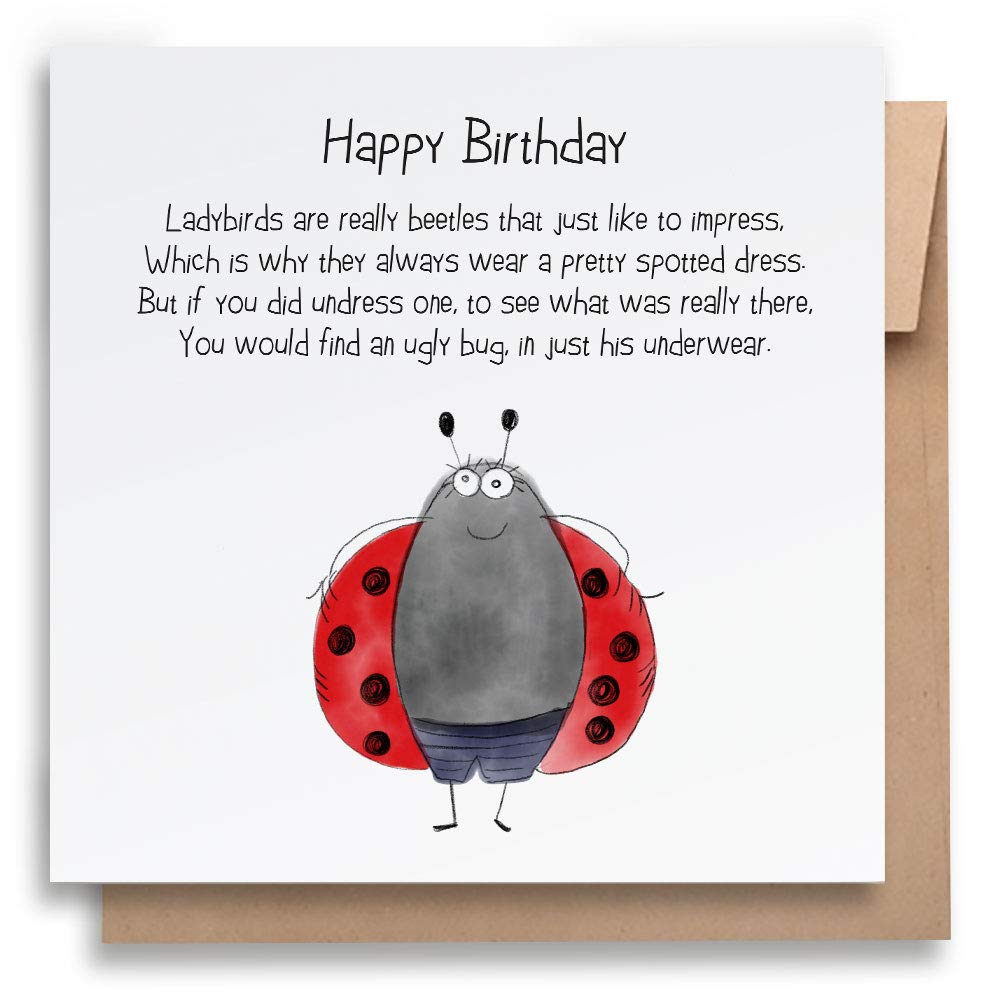 Buy Ladybirds Are Really Beetles Children s Birthday Card With Envelope Kid s Birthday Card buy-ladybirds-are-really-beetles-children-s-birthday-card-with-envelope-kid-s-birthday-card