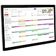 TouchWo 21.5 inches Touchscreen Digital Calendar & Wall Planners, Smart Whiteboard Calendar for ...