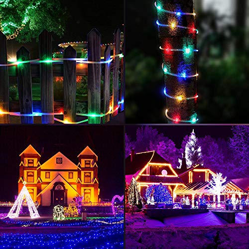 LED Rope Lights Outdoor, 33ft RGB Color Changing String Lights with 100 ...