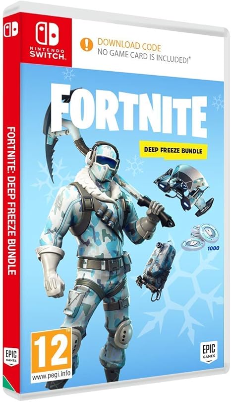 Fortnite: Pack froid éternel "Code de téléchargement des accessoires ...