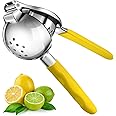 Amazon.com: Lemon Squeezer, Sopito Stainless Steel Citrus Press Juicer Heavy Duty with Large ...