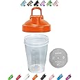Amazon.com: Ergonomic Small Clear Wide Mouth Shaker Cup (Made of ...