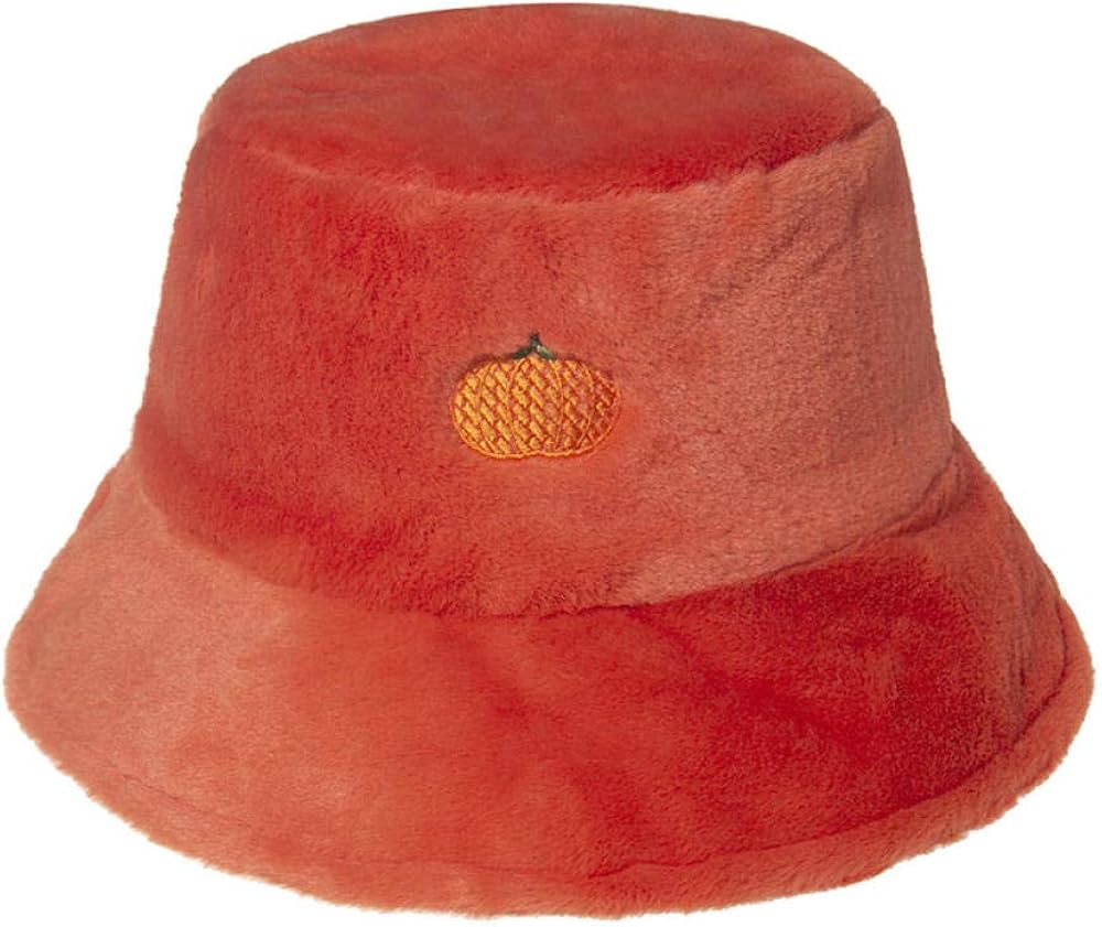 SKGQZD Obststickerei Fischerhut, Plüsch warme japanische Beckenhut, All ...