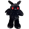 Amazon.com: Halloween Mothman Plush Creepy Goth Mothman Stuffed Animals, Soft Hugging Mothman ...