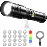 Amazon.com : NEEWER Basics RGB Photography Flashlight,4 Colors/20 GOBO ...