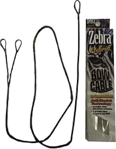 Amazon.com : MATHEWS Zebra Bow Strings Zebra Cable Lx 375/8 Tan/Bk ...