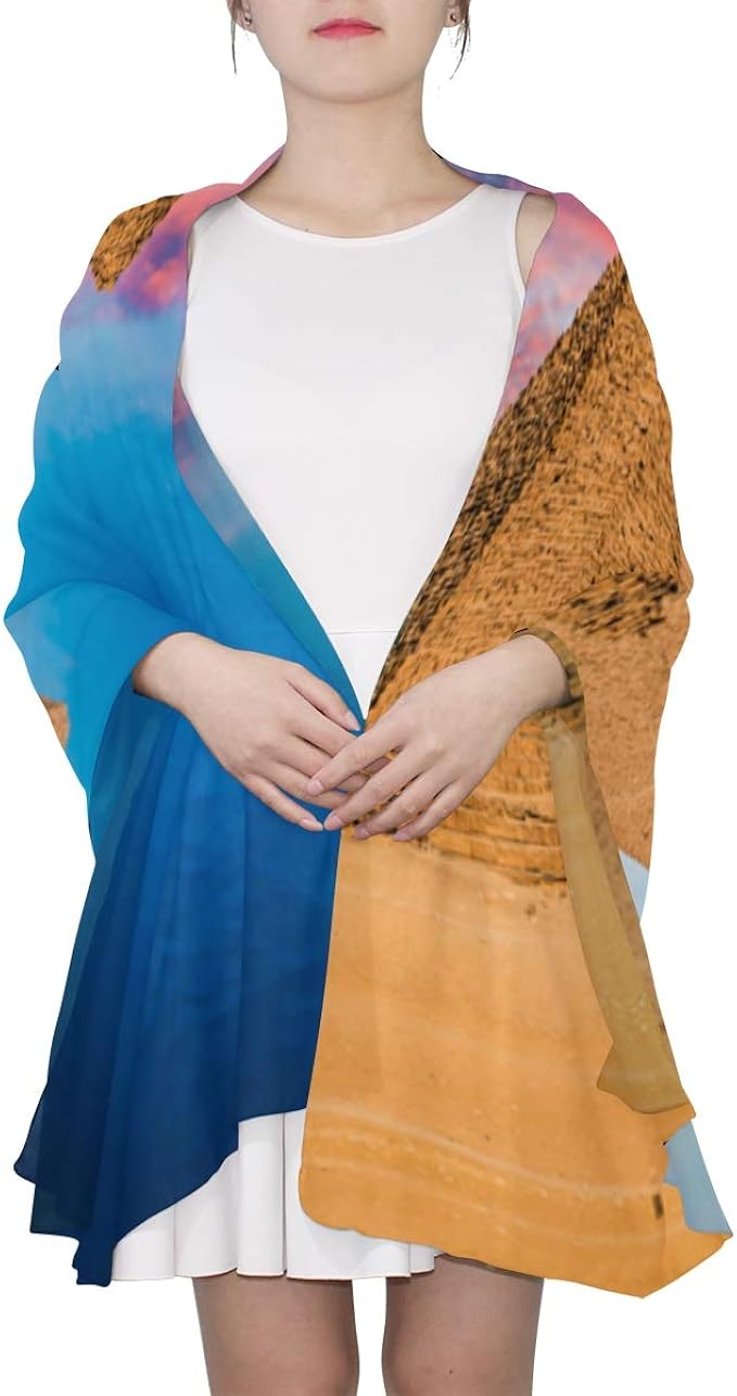 Magnificent Ancient Egyptian Pyramid Unique Fashion Scarf For Women ...