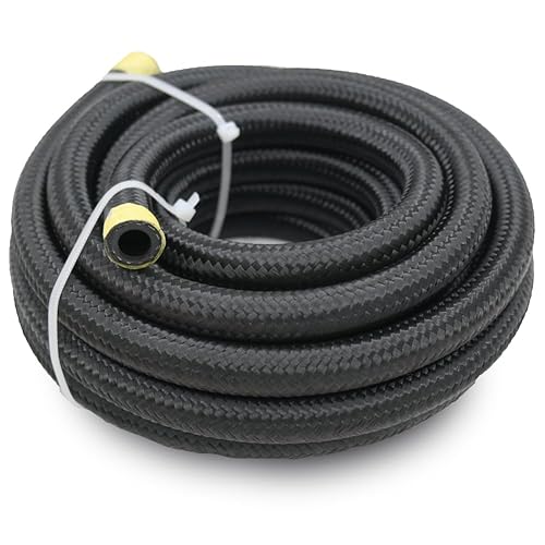 12AN Transmission Cooler Line - 12AN Fuel Line Hose 10FT Braided Push ...