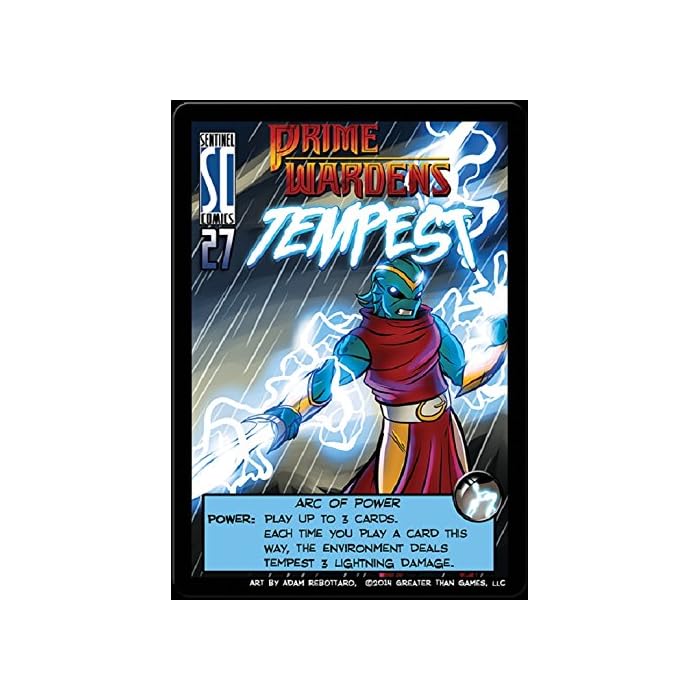 Buy Sentinels of the Multiverse : PRIME WARDEN HERO Expansion Promo - Prime Warden TEMPEST ...