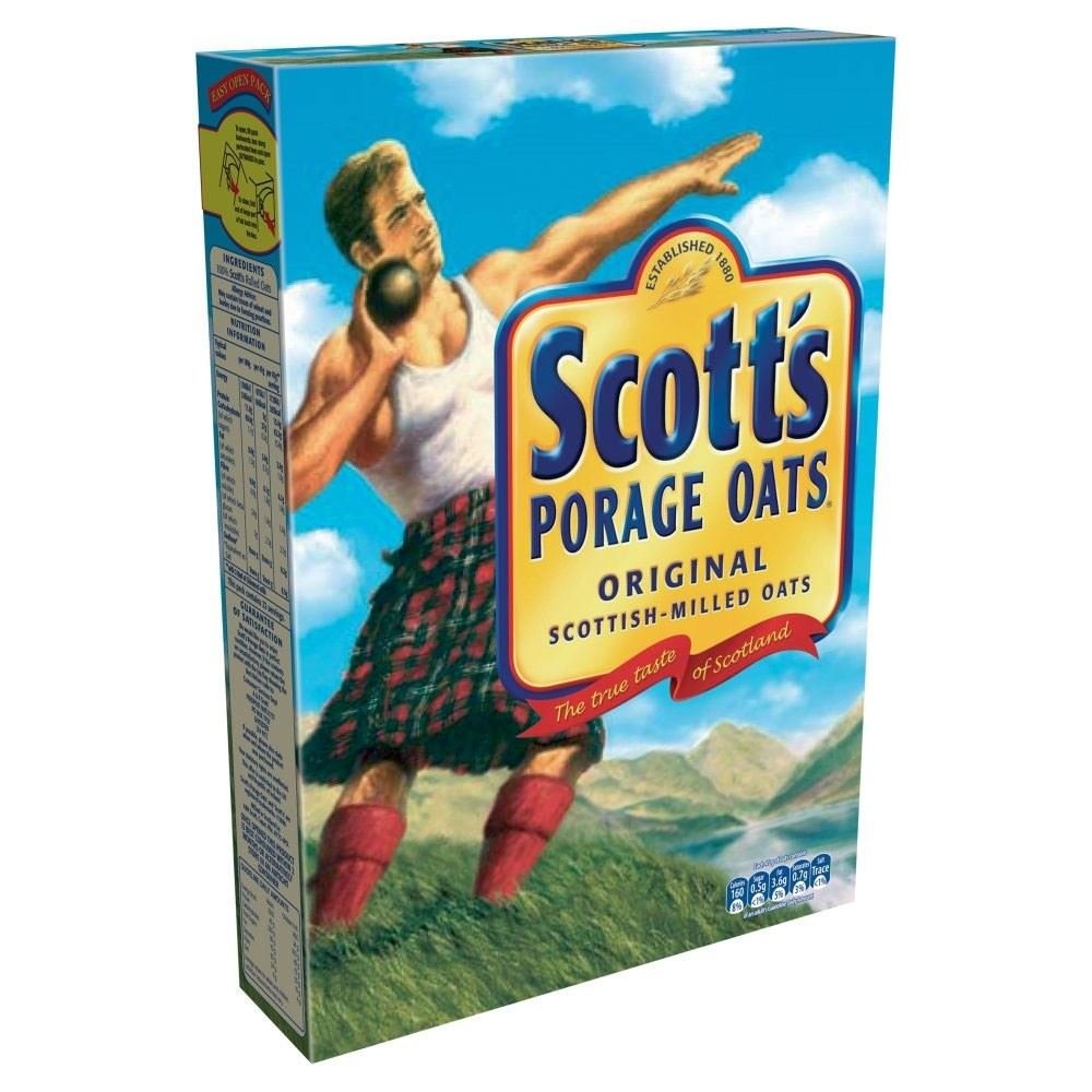 Amazon.com: Scotts Old Fashioned Porage Oats 1000g: Oatmeal Breakfast ...