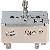 Amazon.com: New 3149400 3148954 3148953 3148951 Range Burner Infinite ...
