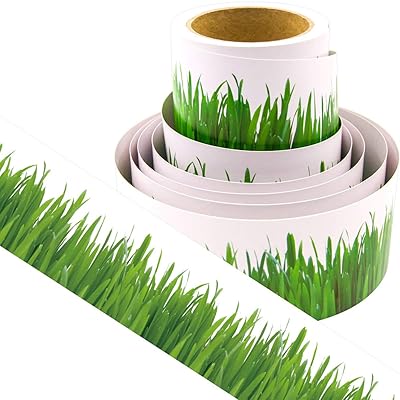Buy Green Grass Bulletin Board Border for Classroom Bulletin Board ...