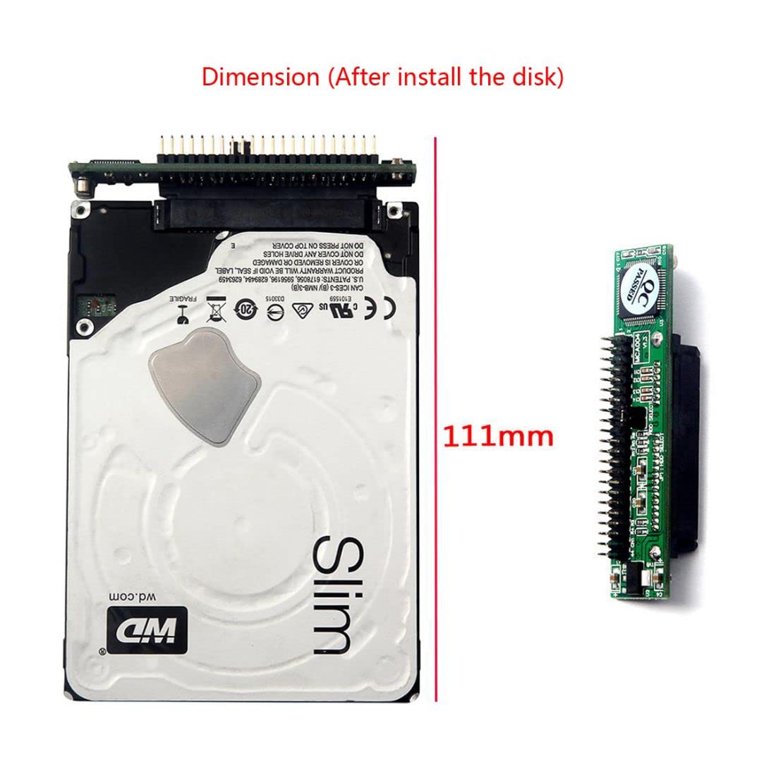 Mua chenyang 2.5" SATA Hard Disk Drive to IDE/PATA 44pin Motherboard Converter Adapter trên ...