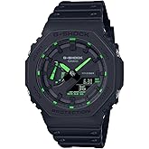 Casio - Reloj G-Shock GA-2100-1A1DR analógico de cuarzo negro de resina para hombre : Amazon.com ...