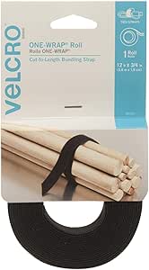 Velcro(r) Brand Fasteners - ONE-WRAP Roll, Double-Sided, Self Gripping ...