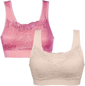 Lace Bralette Bra for Women Seamless Comfortable DailySport Sleep Bra ...