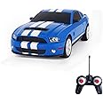 Amazon.com: Vinie Remote Control Car for Boys, RC Cars Ford Mustang GT500, 1:24 Scale Officially ...