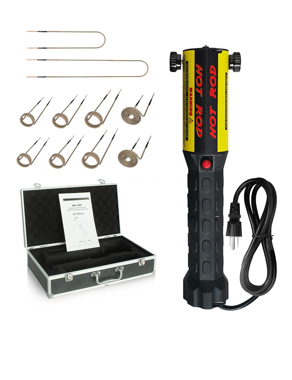 Solary Heat Induction Tool - 1000W 110V Handhled Magnetic Induction ...