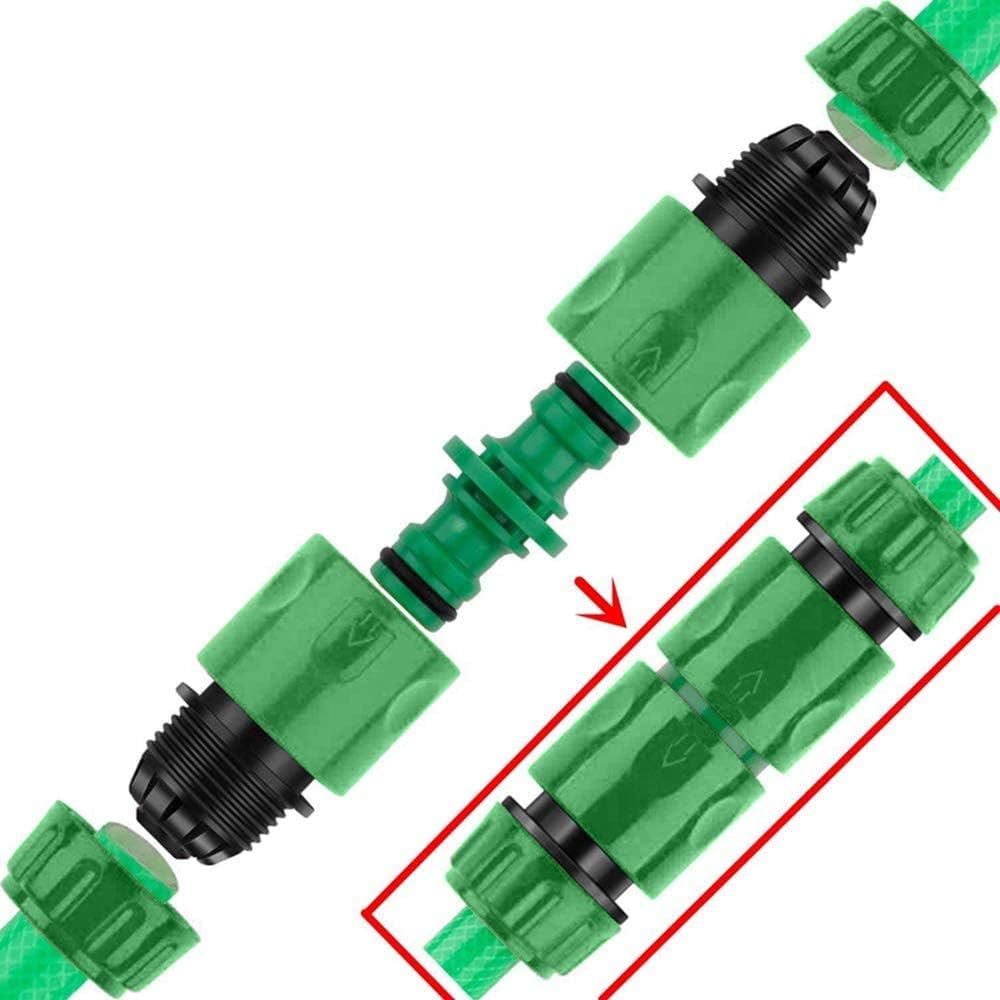 Plastic Garden Hose Tap Connector Kit Hose Connector Fitting Set for ...